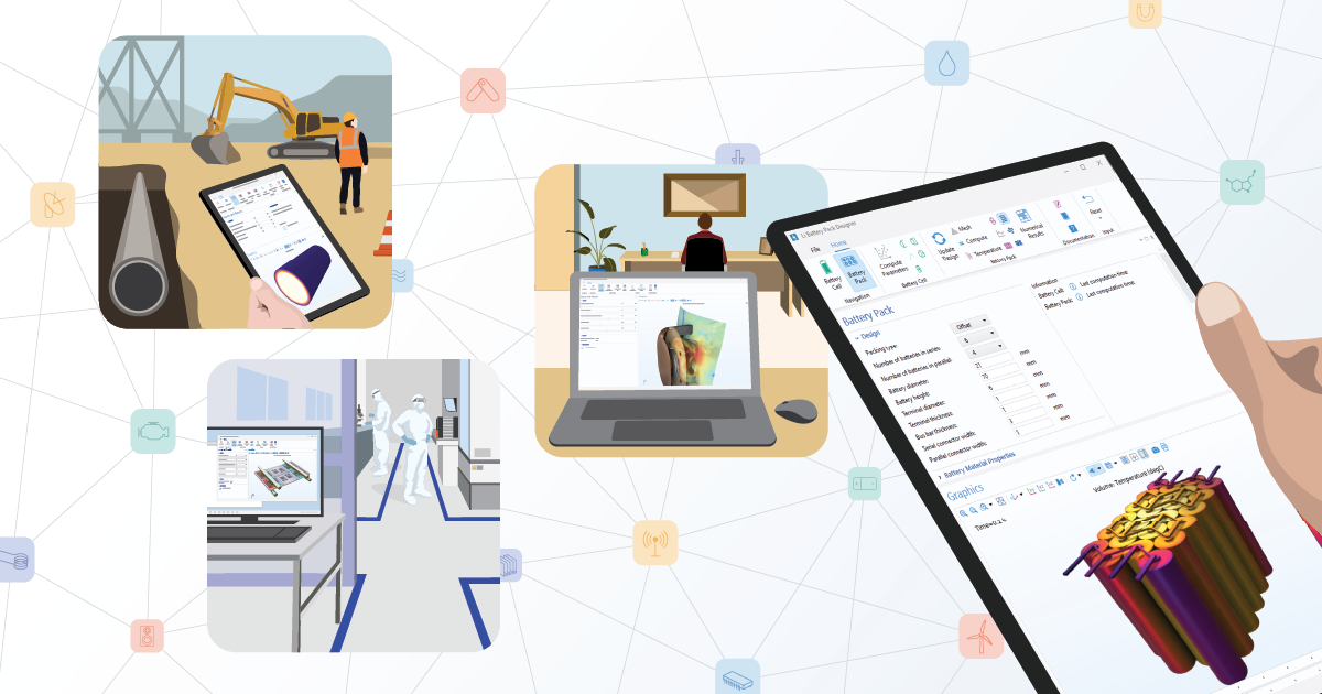 Make Simulation-Based Decisions in the Field, Factory, and Lab with Apps