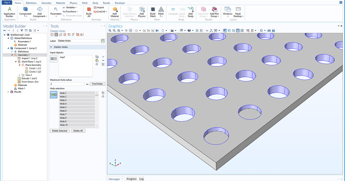 LiveLink™ for Revit® Updates - COMSOL® 5.5 Release Highlights