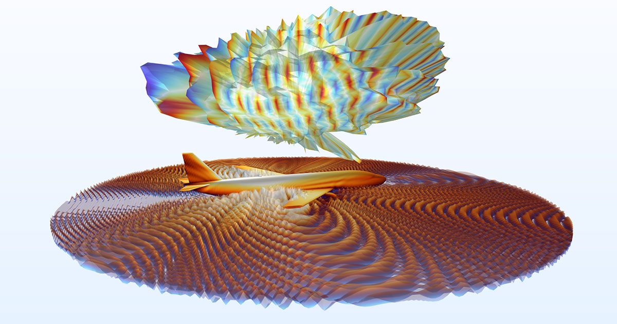 Mises à jour du module RF - COMSOL® Points forts de la version 6.0