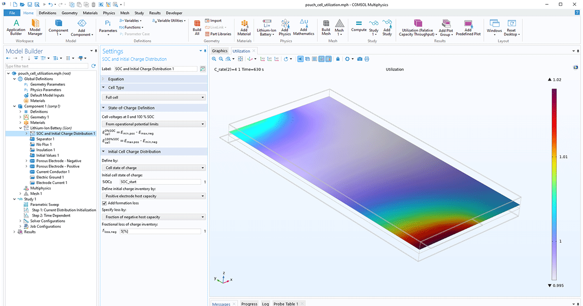 Battery Design Module Updates - COMSOL® 6.2 Release Highlights Battery Design Module Updates - COMSOL® 6.2 Release Highlights