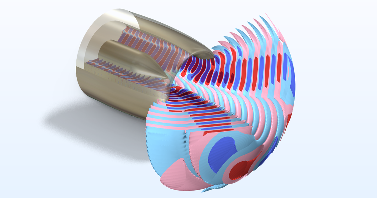 Acoustics Module Updates - COMSOL® 6.4 Release Highlights