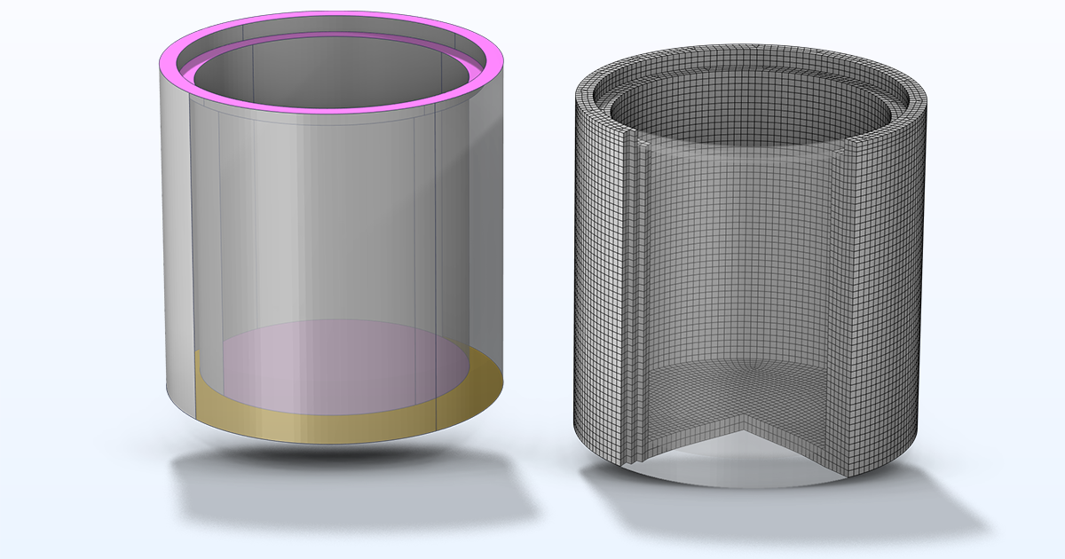 Mesh Updates - COMSOL® 6.4 Release Highlights