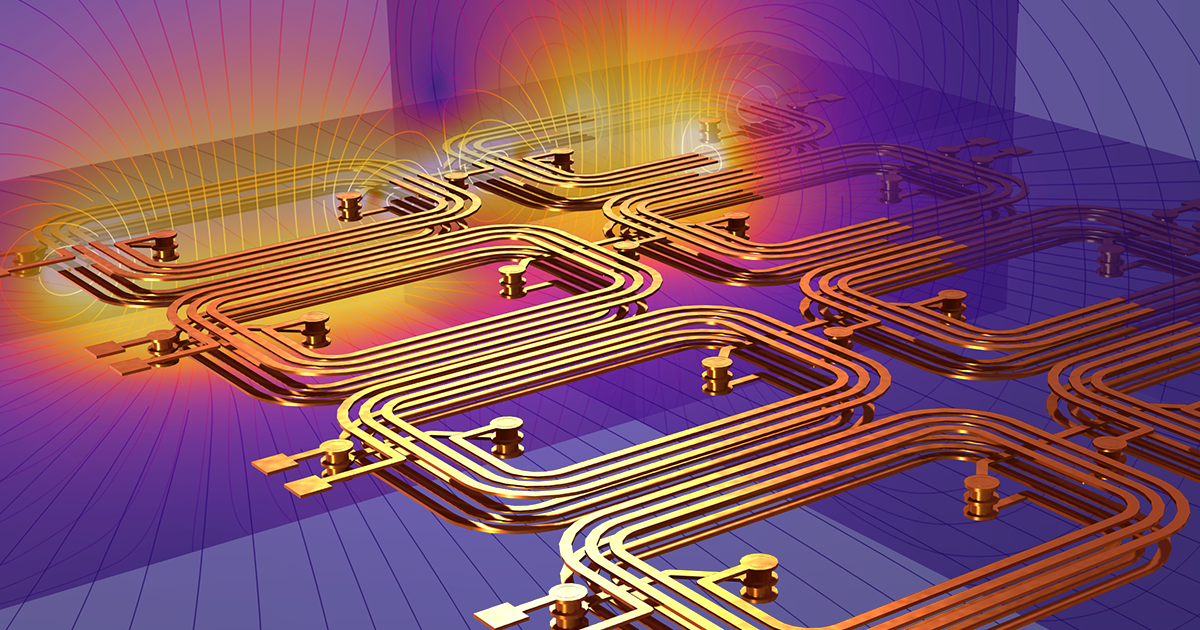 Electromagnetics Simulation of Printed Circuit Boards in COMSOL Multiphysics®