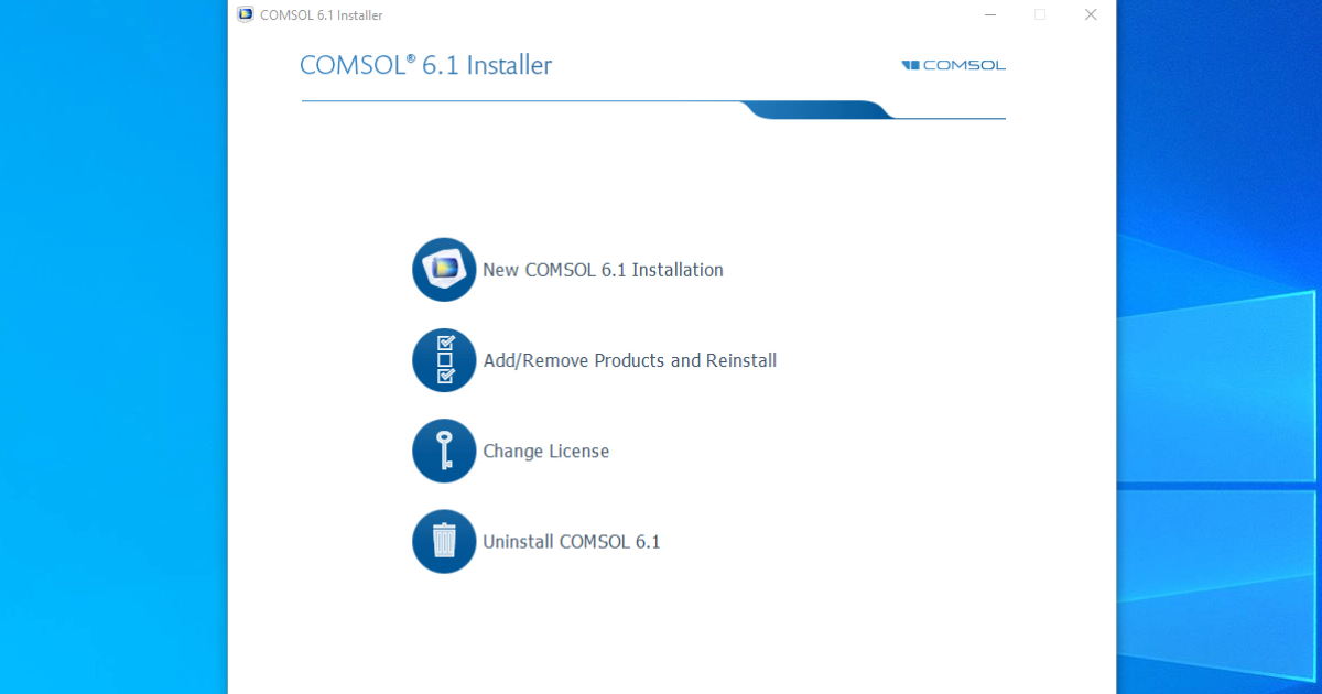 COMSOL® Installation Companion