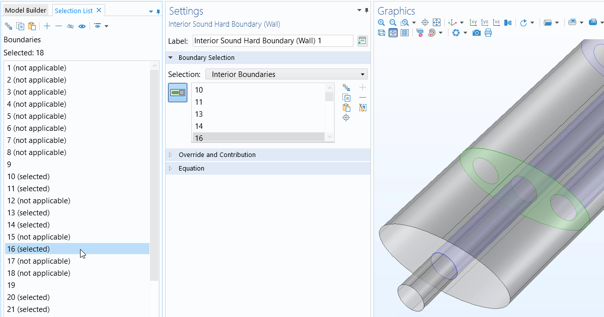Identifying and Selecting Geometric Entities by Index Number