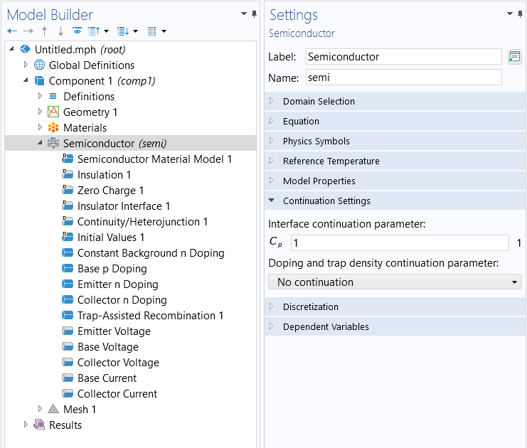 Improving Convergence of Semiconductor Models