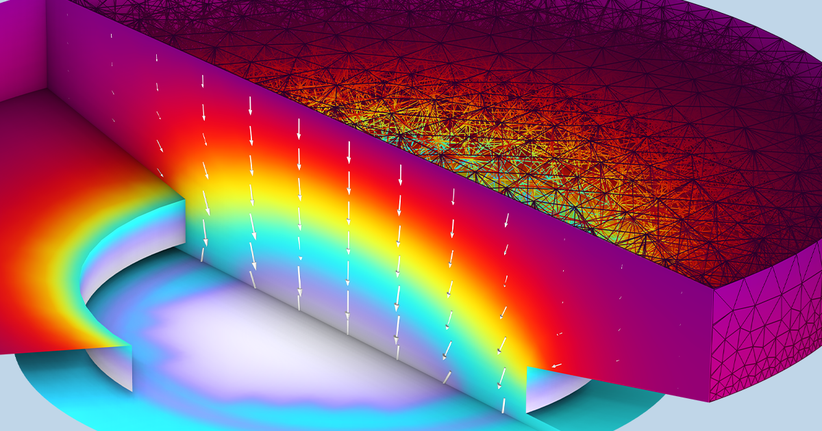 Electrochemistry & Electrodeposition Modeling in COMSOL Multiphysics®