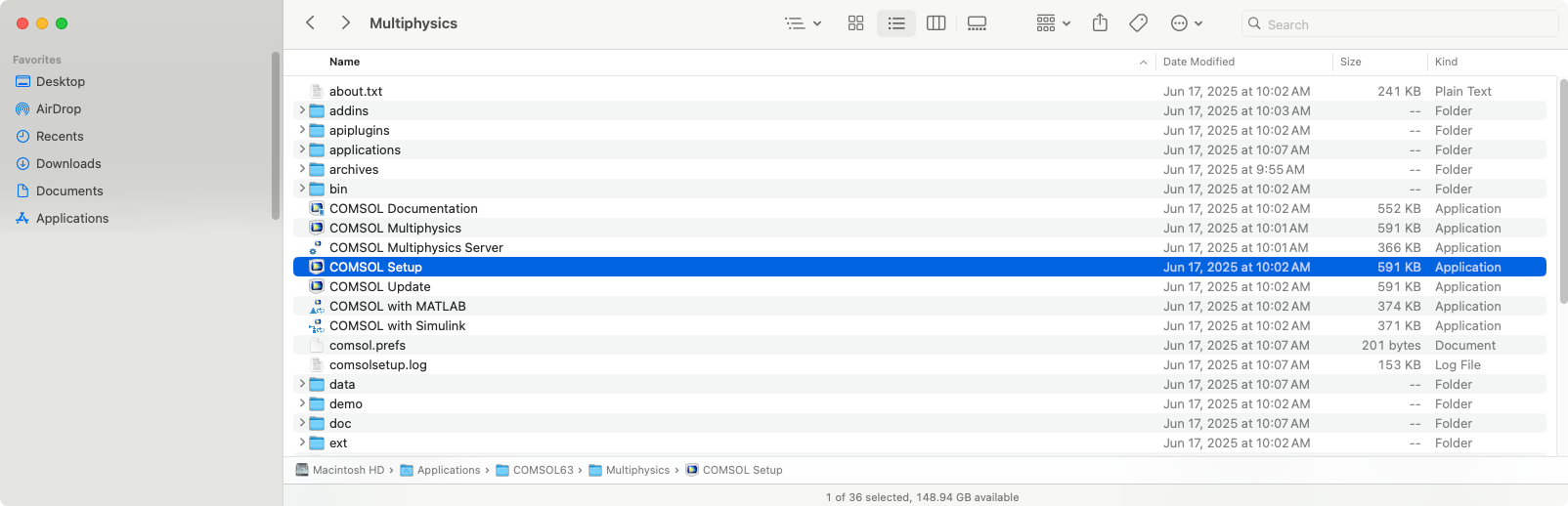 Adding a New Product with the COMSOL Installer