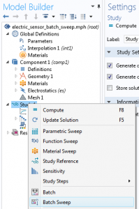 The Power of the Batch Sweep | COMSOL ブログ