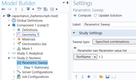 How To Calculate A Capacitance Matrix In Comsol Multiphysics® Comsol Blog 