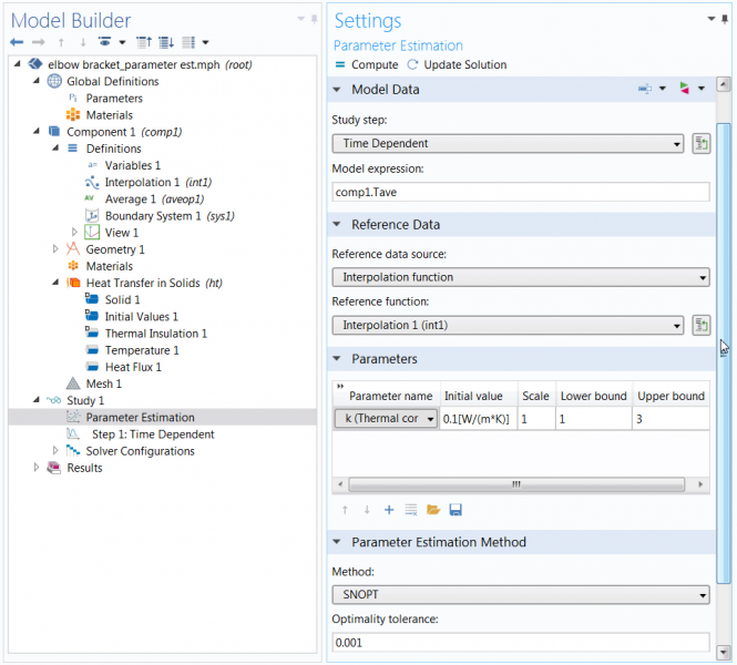 How to Use the Parameter Estimation Study Step for Inverse Modeling ...