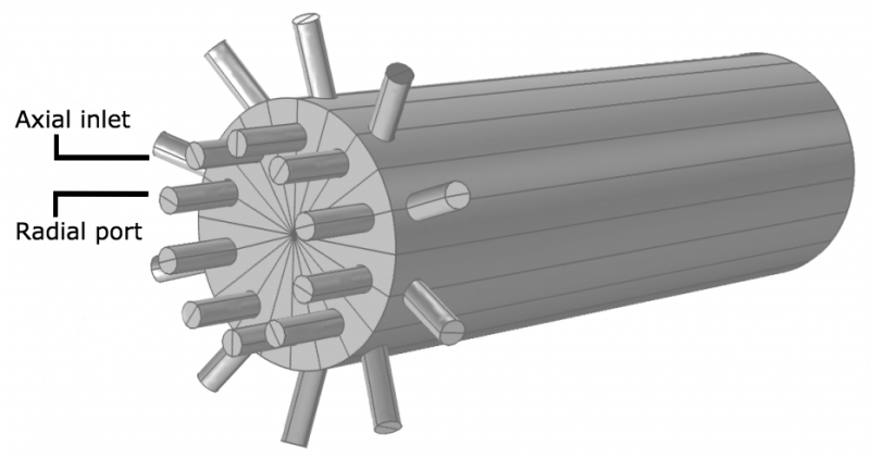 Modeling a Tubular Reactor for Optimized Polymer Manufacturing | COMSOL ...