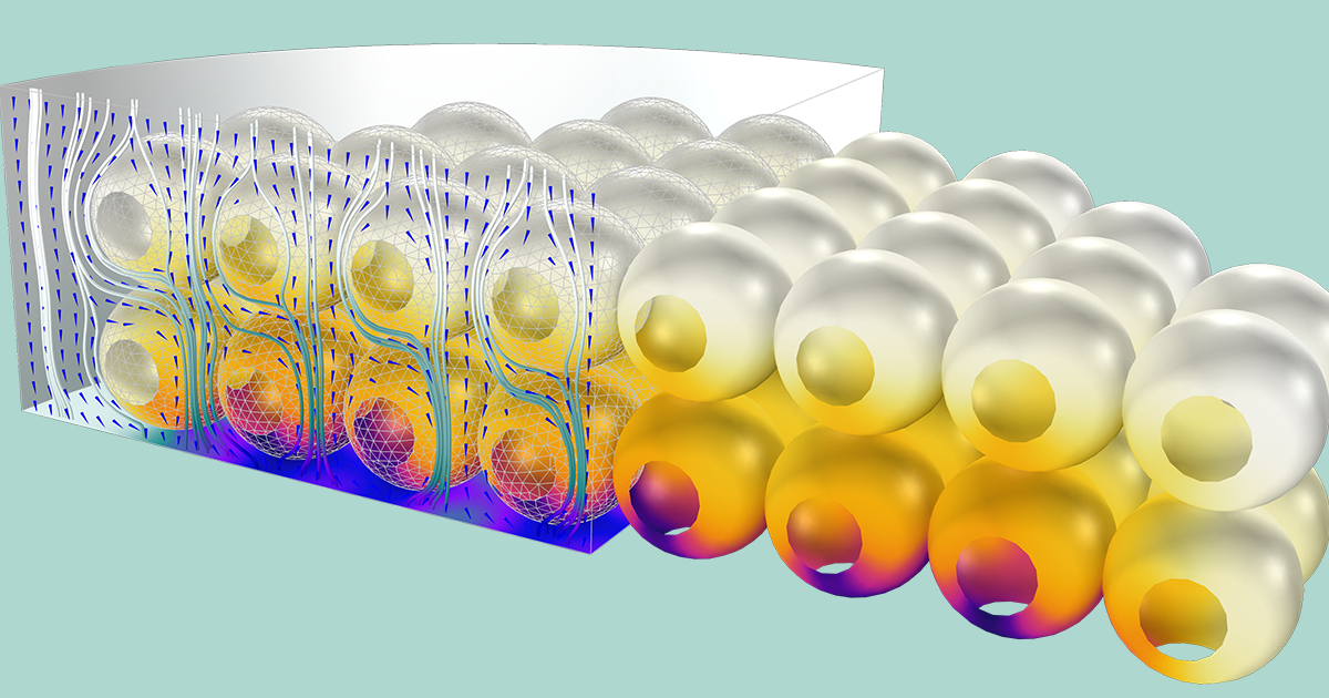 Protein Adsorption: Batch and Space-Dependent Modeling | COMSOL Blog