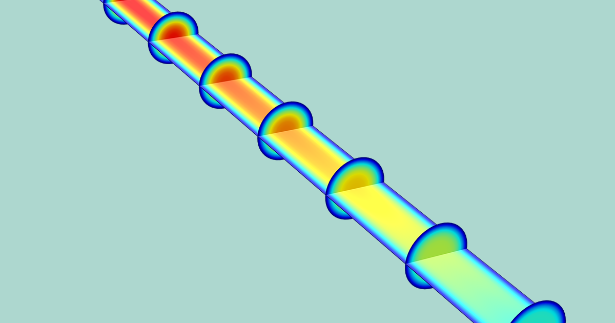 Analyzing the Dissociation Process in a Tubular Reactor | COMSOL Blog