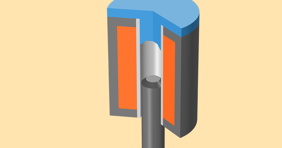 Part 2: Model a Linear Electromagnetic Plunger with a Blocker | COMSOL Blog