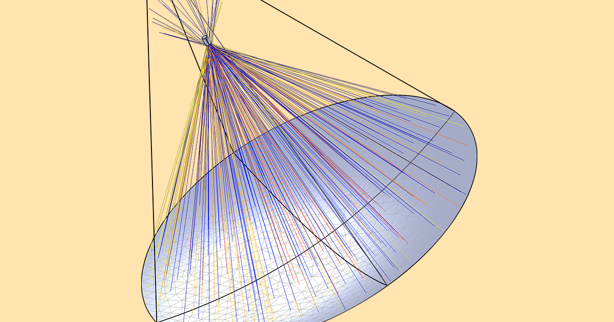 How to Model Solar Concentrators with the Ray Optics Module | COMSOL Blog