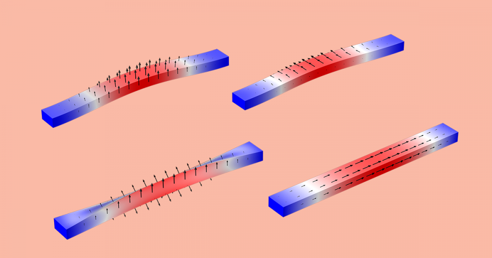 How to Model Stresses and Strains in COMSOL Multiphysics | COMSOL Blog