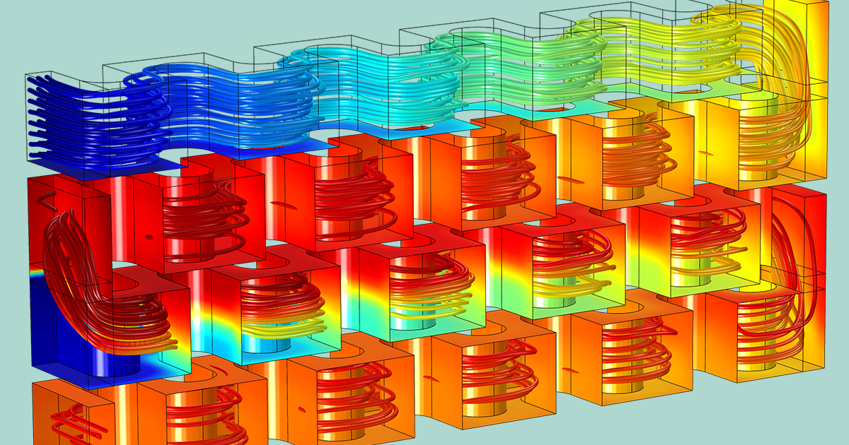 Analyzing Fine Chemical Production in Plate Reactors | COMSOL Blog