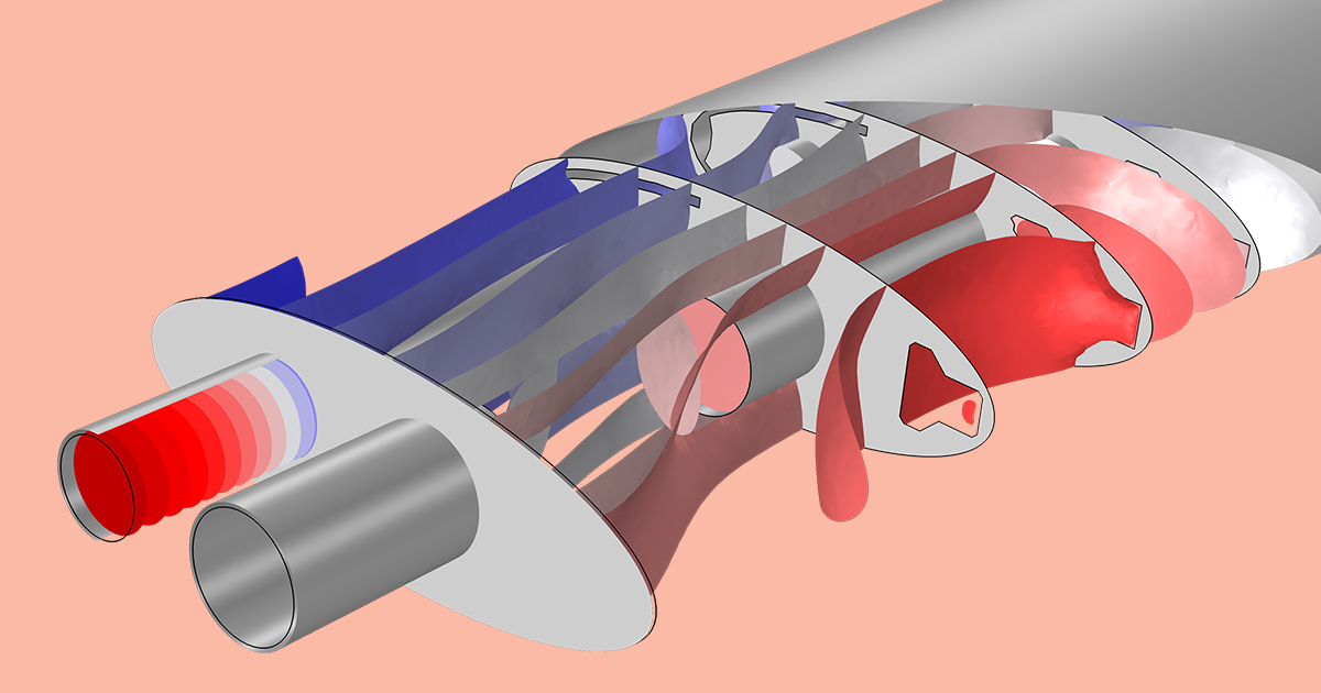 Using The Port Boundary Condition In Acoustic Waveguide Models Comsol Blog