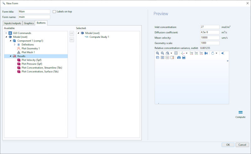 How to Create an App with CAD Import and Selections | COMSOL ブログ