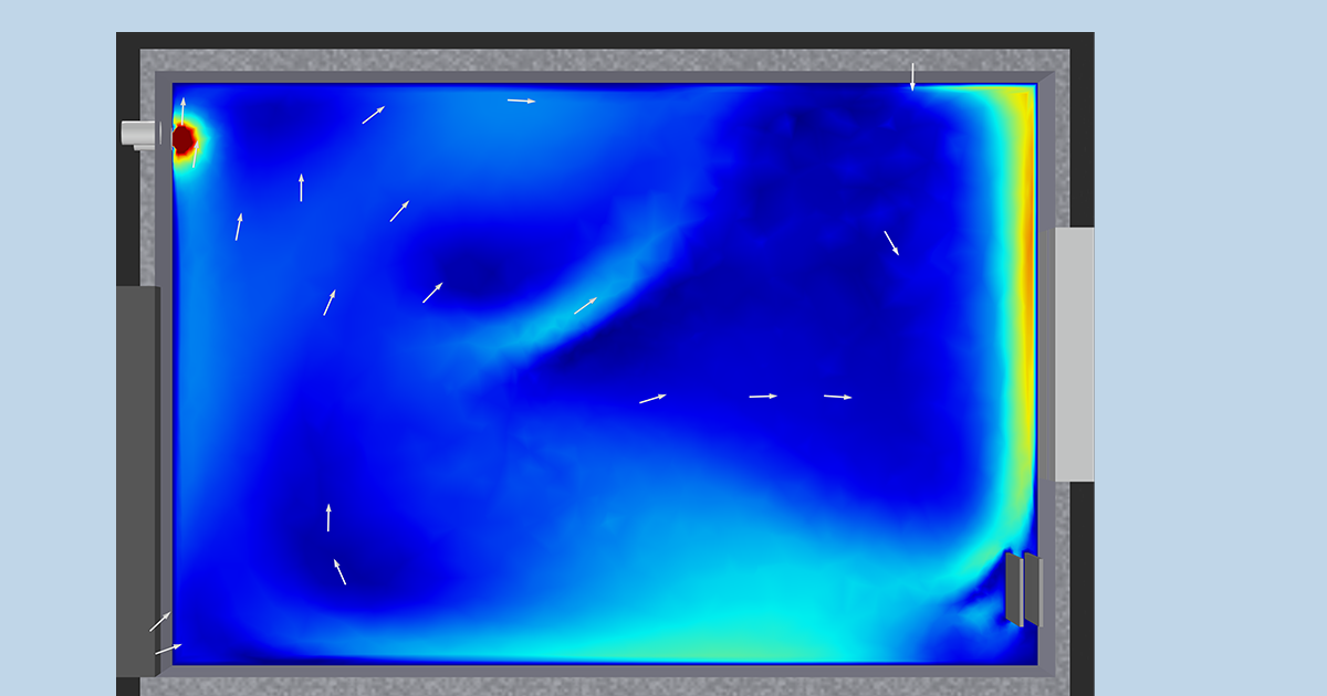 Fine-Tuning an HVAC System Design with Simulation | COMSOL Blog