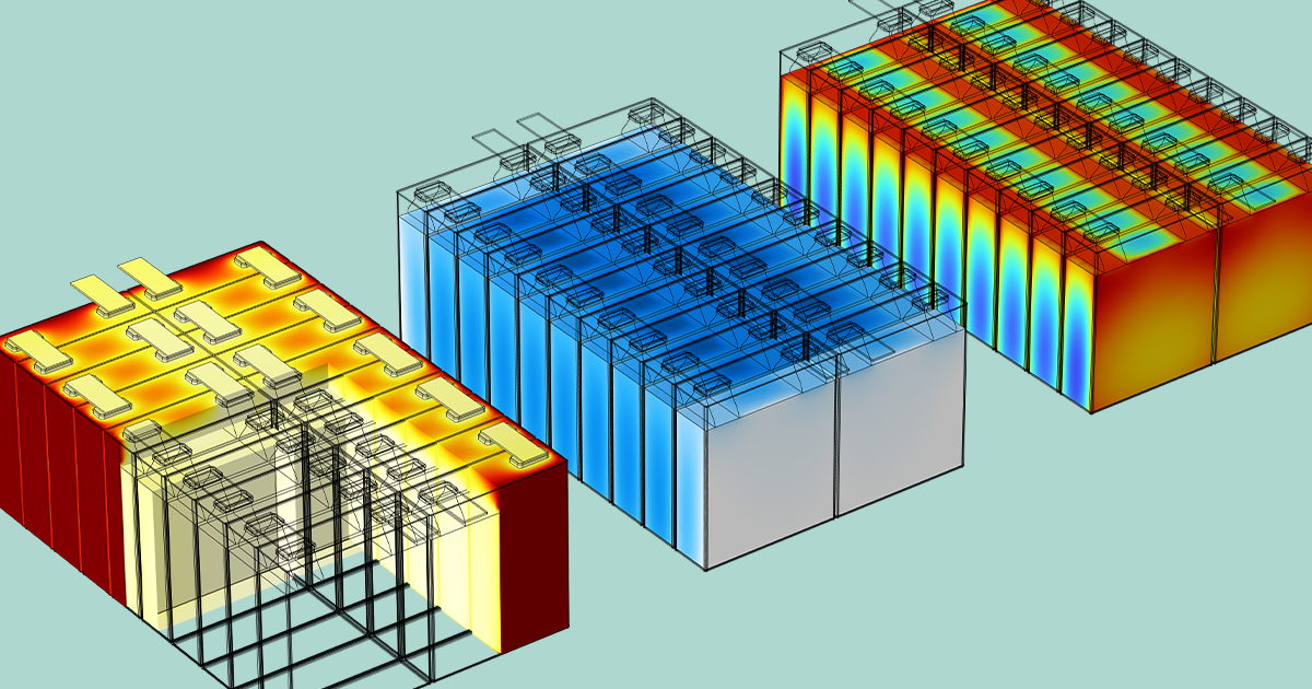 Optimizing Battery Pack Lifetime Using Simulation-Aided Design | COMSOL ...