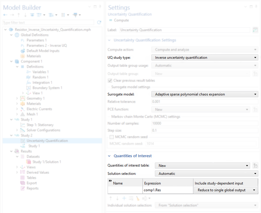 Introduction to Inverse Uncertainty Quantification in COMSOL® | COMSOL Blog
