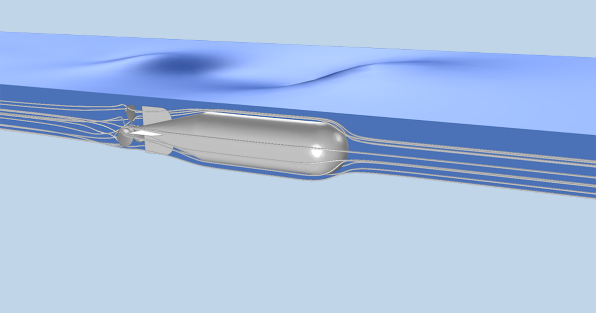 计算搅拌器和旋转机械中的自由液面 | COMSOL 博客