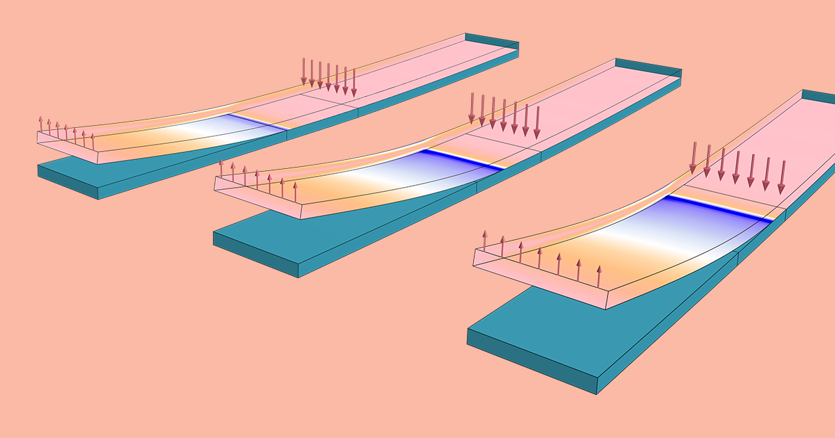 如何在 COMSOL Multiphysics 中模拟黏附与剥离 | COMSOL 博客 如何在 COMSOL Multiphysics 中模拟黏附与剥离 | COMSOL 博客