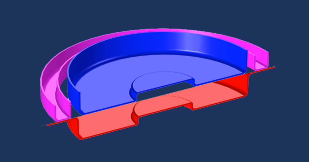 如何将变形形状作为几何输入重新使用 | COMSOL 博客