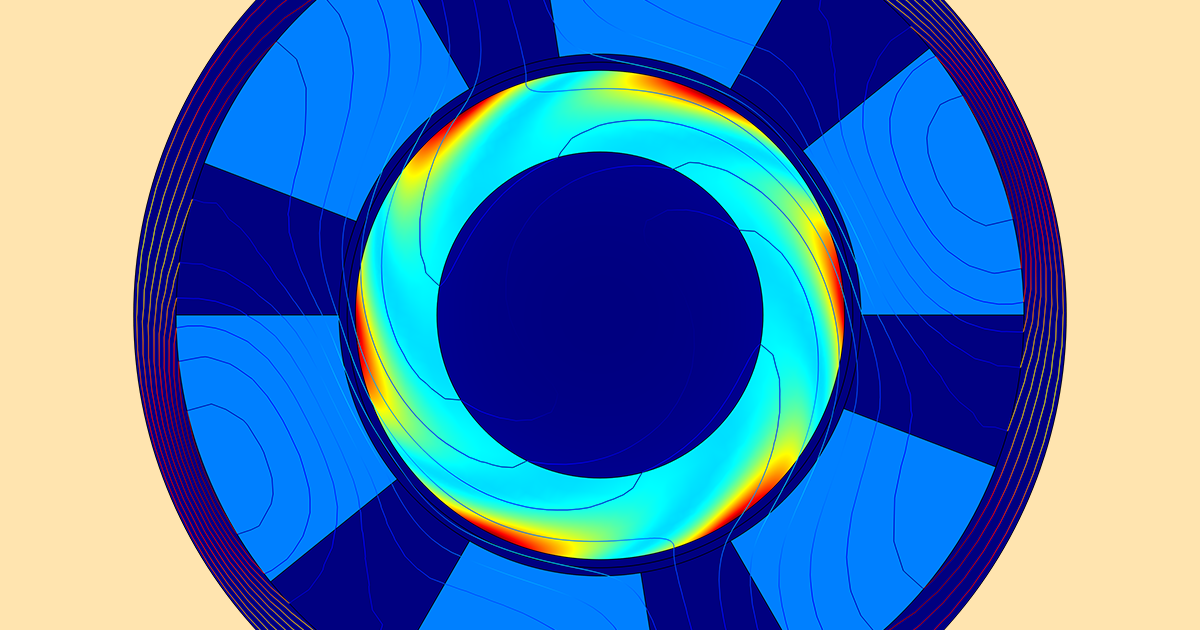 如何使用仿真 App 自动进行电机绕组设计 | COMSOL 博客
