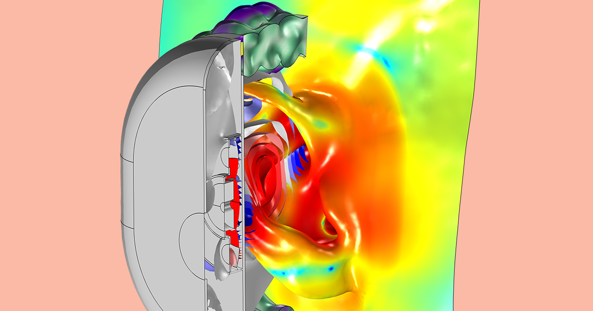 优化耳机设计 实现自由聆听体验 | COMSOL 博客 - 必威bwey