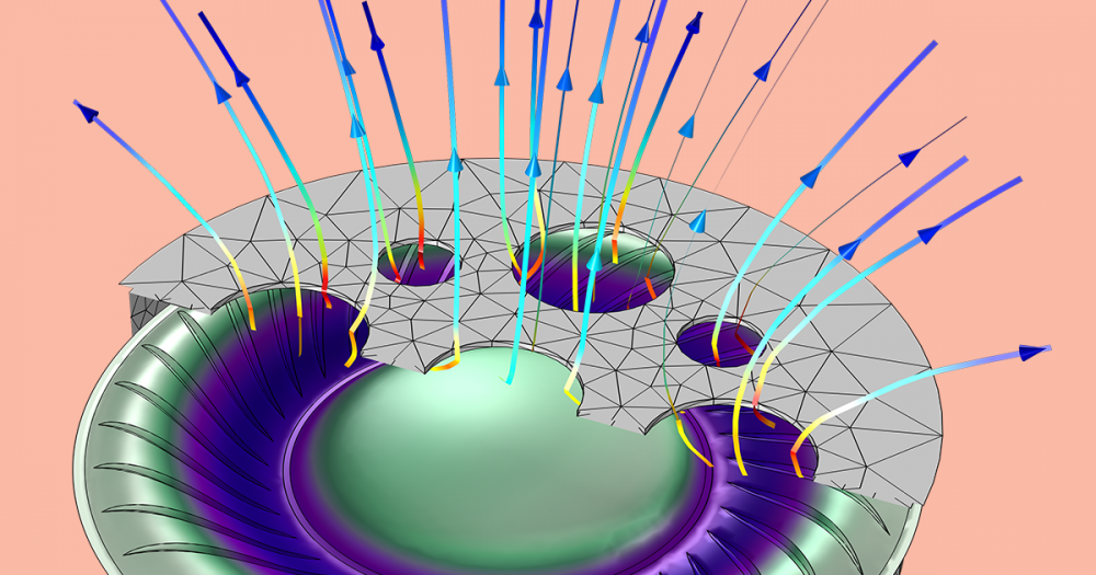 使用 COMSOL Multiphysics 模拟马兰戈尼对流 | COMSOL 博客