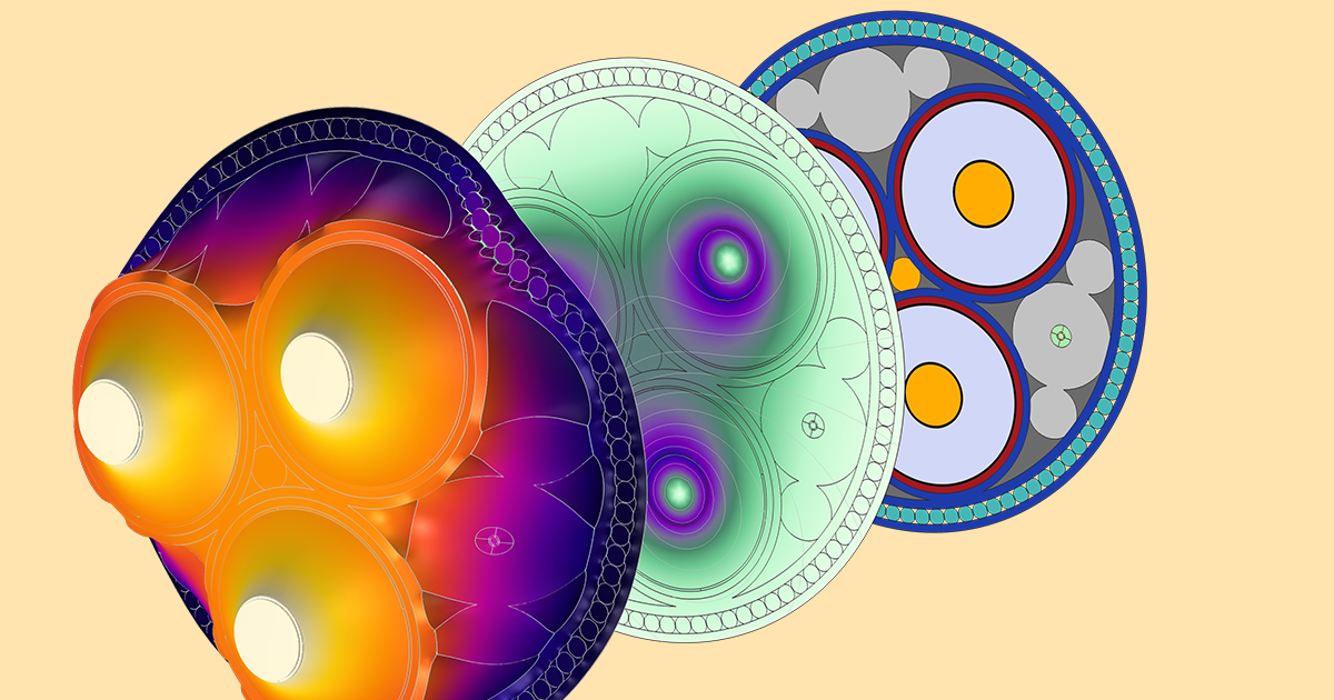 COMSOL Multiphysics® 中的电缆建模： 8 部分系列教程 | COMSOL 博客