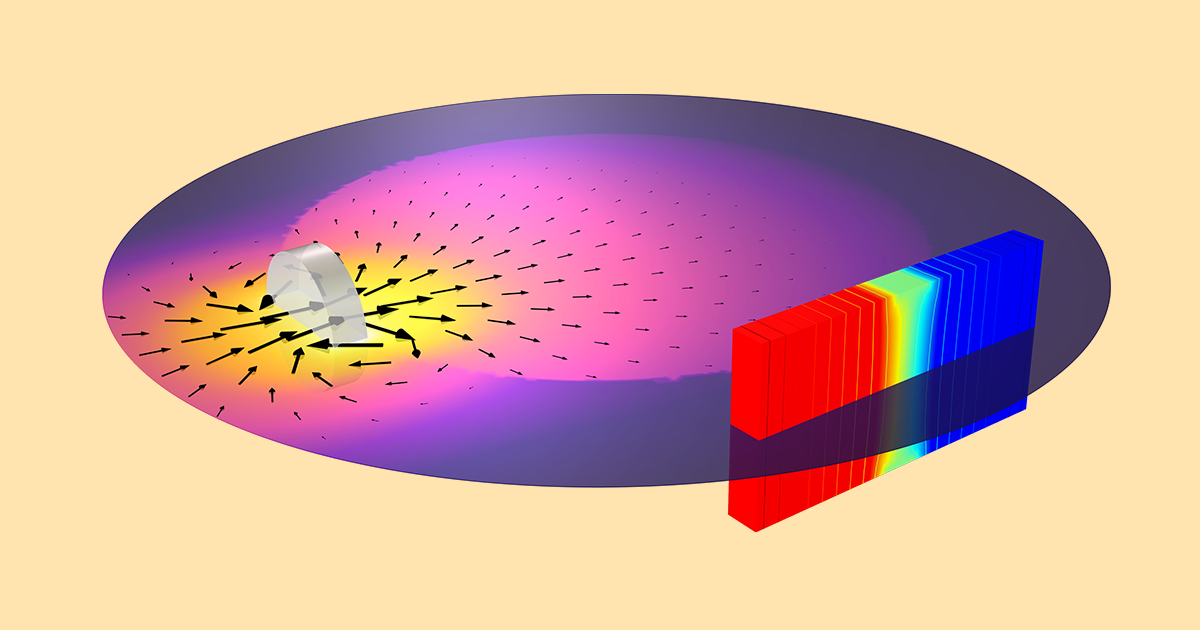 如何使用 COMSOL Multiphysics® 模拟霍尔效应传感器 | COMSOL 博客