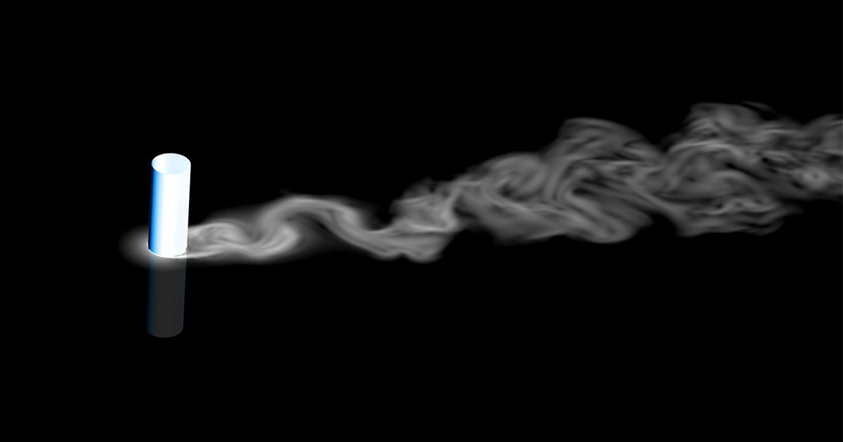 涡街之美 | COMSOL 博客